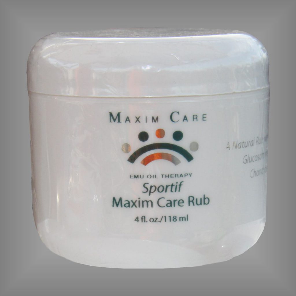 MAXIM CARE SPORTIF FRESH SCENT MUSCLE/JOINT RUB - Emus Online